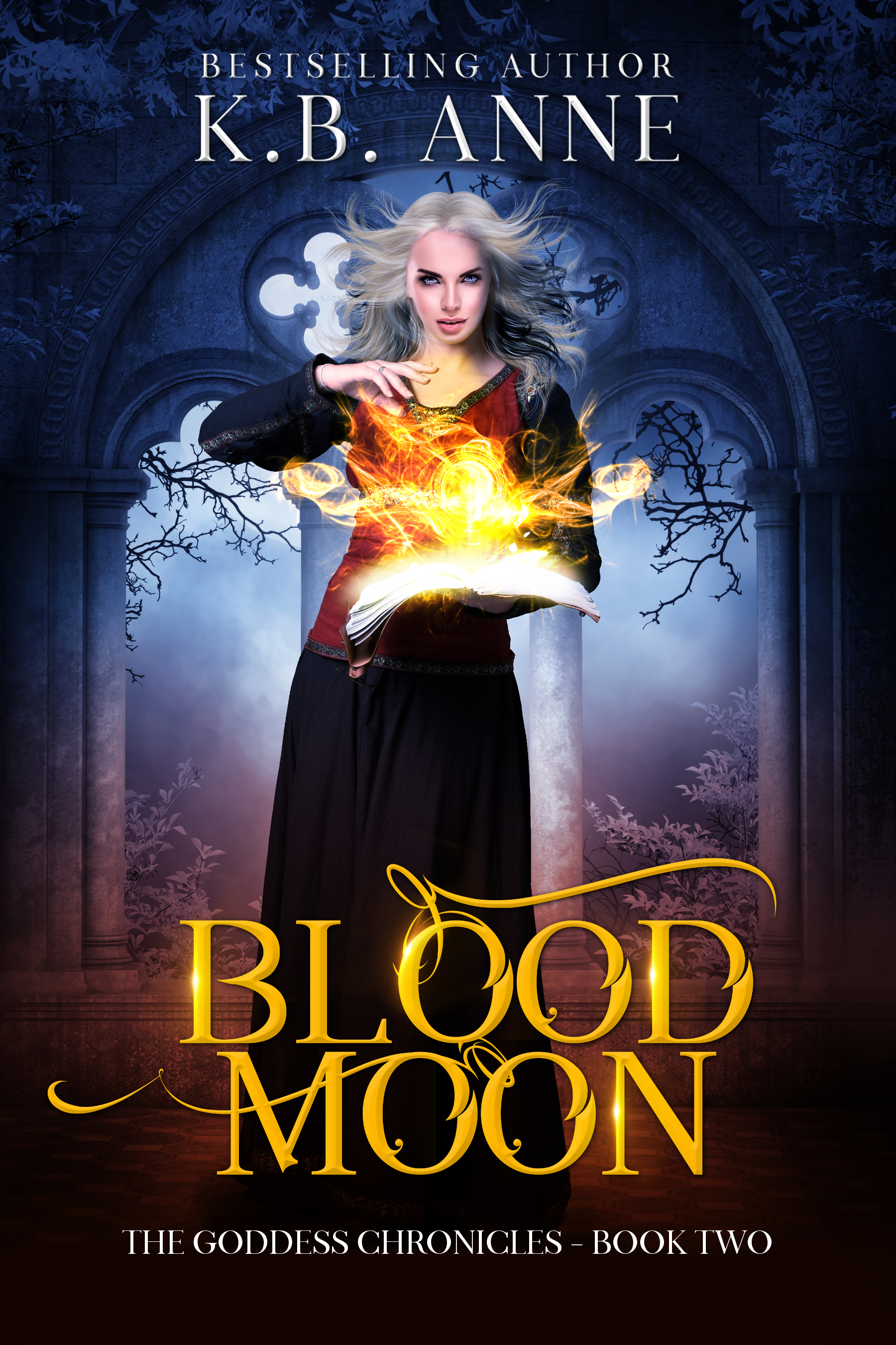 Vote for Blood Moon: The Goddess Chronicles Book Two in Book Cover ...