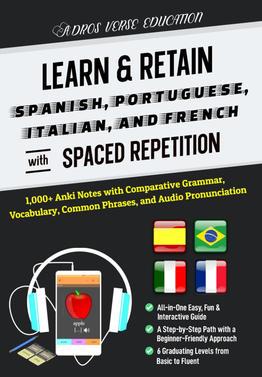 Learn & Retain Spanish, Portuguese, Italian, and French with Spaced ...