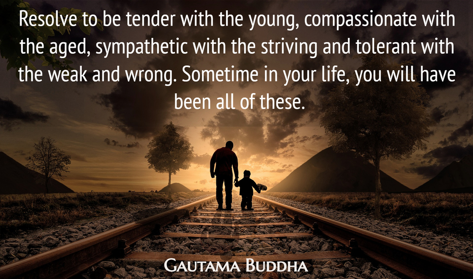 Resolve to be tender with the young,... - Quote