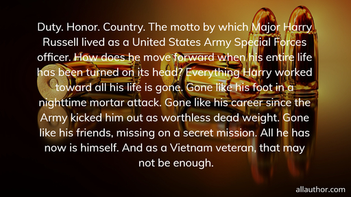 Duty Honor Country The motto by which Major... Book Teaser 15469 ...
