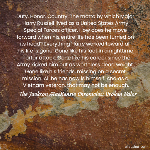 Duty Honor Country The motto by which Major... Book Teaser 15468 ...