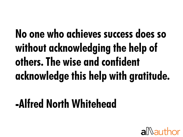 Acknowledge Others