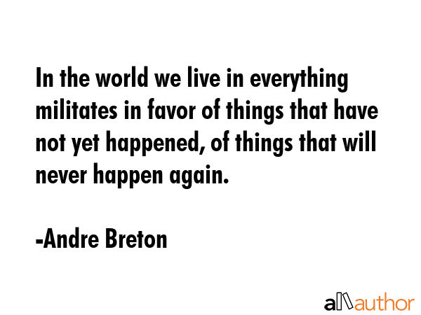 This World We Live In Quotes