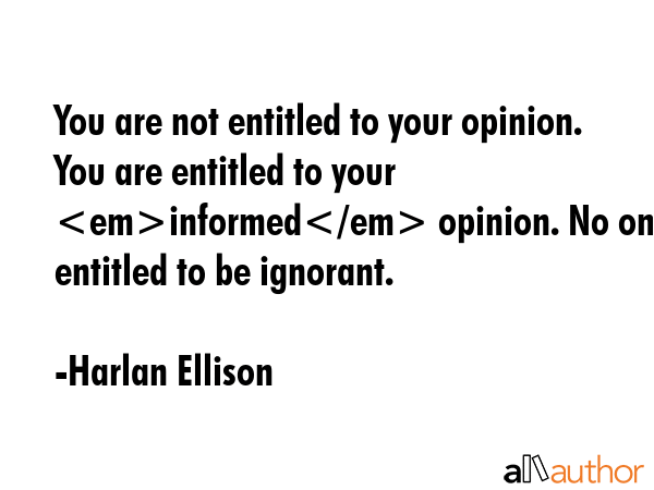 Your Opinion Is Irrelevant Gif