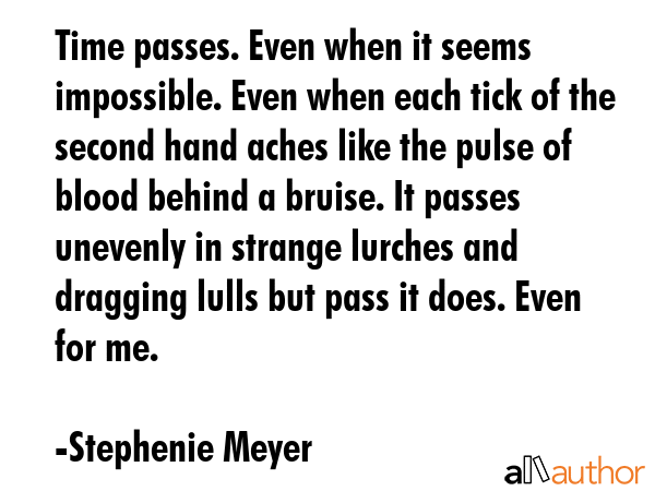 Quotes About Time Passing