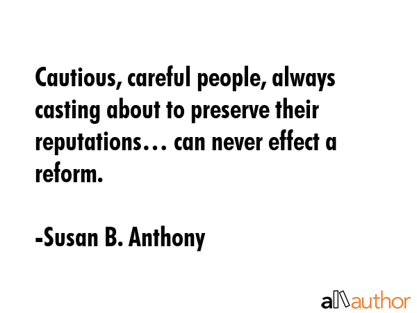 Cautious People