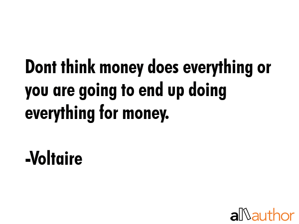 Quotes About Money Is Everything